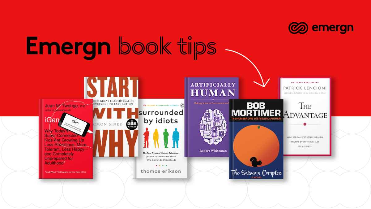 Emergn Careers Blog | 15 exciting book suggestions to boost wellbeing