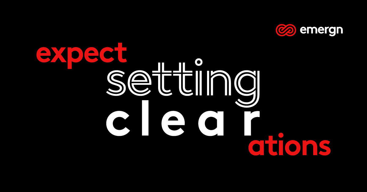 The power of setting clear expectations - Emergn